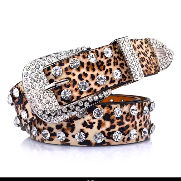 Accessories | 2 Western Cowgirl Cowboy Bling Bling Rhinestones Belt ...